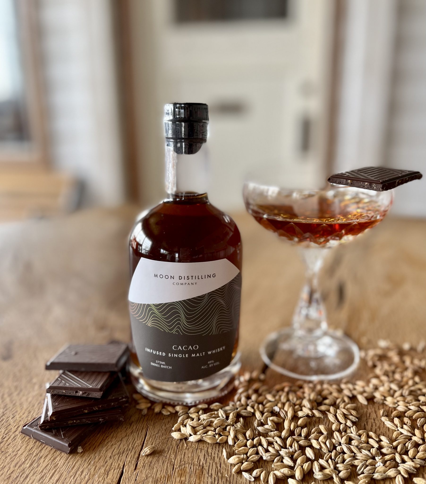 Cacao Single Malt Whisky | Moon Distilling Co.